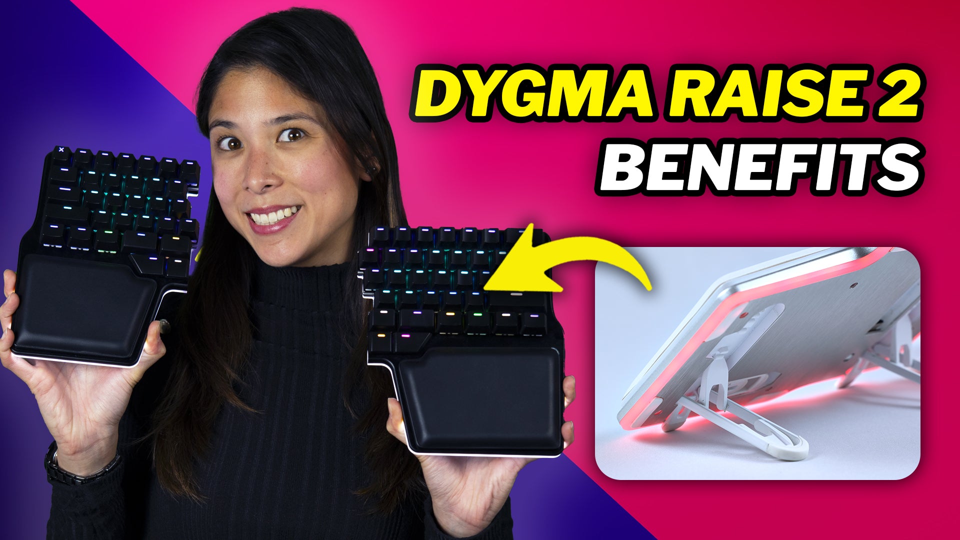The BEST Ergonomic Gaming Keyboard MADE BETTER! – Dygma