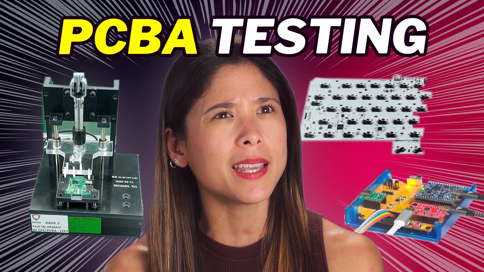 How do we test the Raise 2 PCBAs? – Dygma