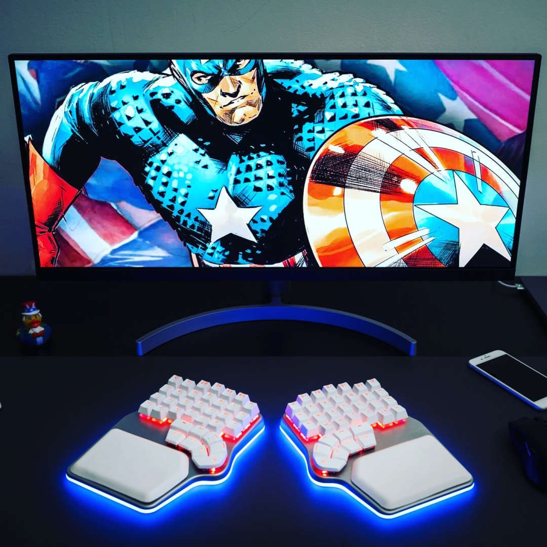 The Best Wireless Ergonomic Keyboard - Dygma Defy