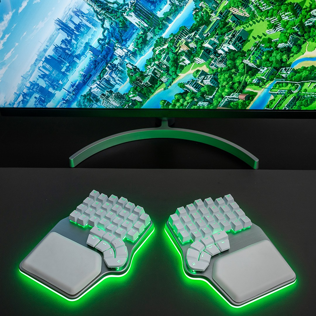 The Best Wireless Ergonomic Keyboard - Dygma Defy